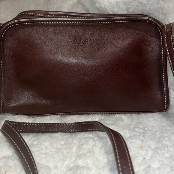 Coach | Bags | Vintage Coach Chocolate Brown Crossbody Bag Excellent ...